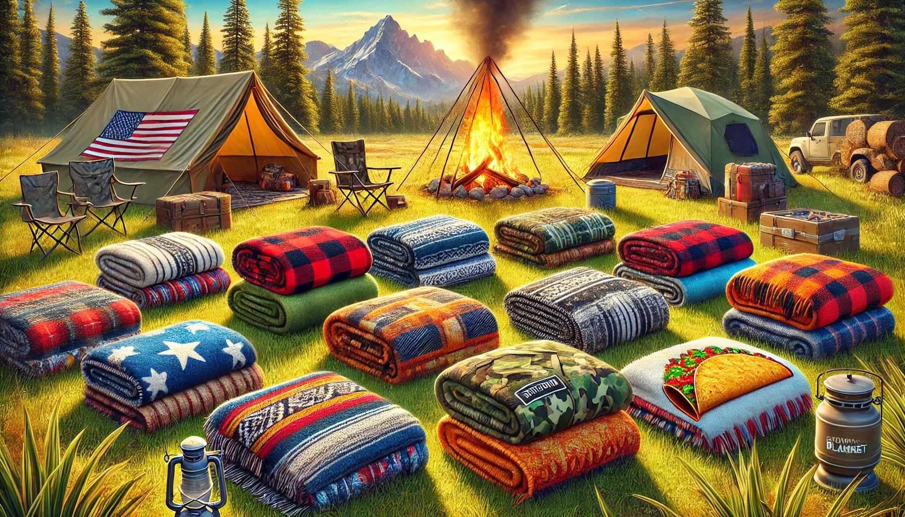 Top 10 Camping Blankets for the Outdoors - Campnestle