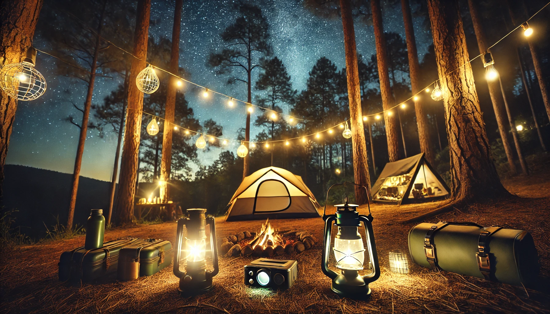 Camping Lights: Light Up Your Outdoor Adventures - Campnestle
