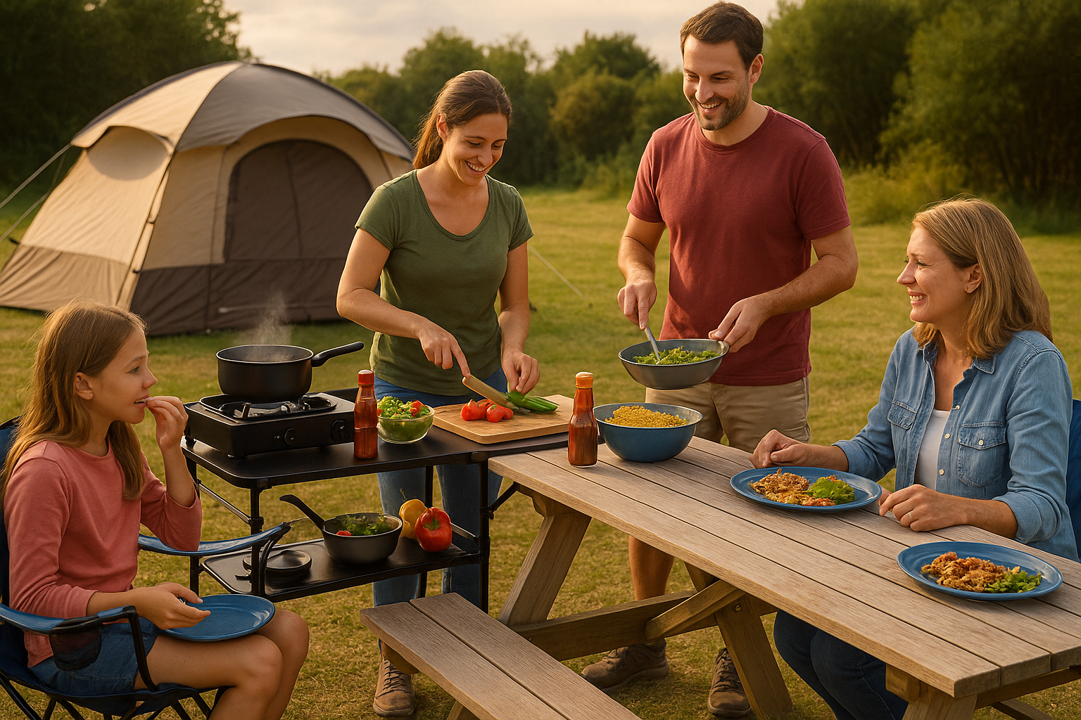 The 5 Best Portable Camping Kitchens - Campnestle